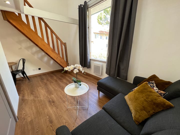 Très Charmant Duplex Rotonde*wifi*clim*smart Tv - Aix-en-Provence