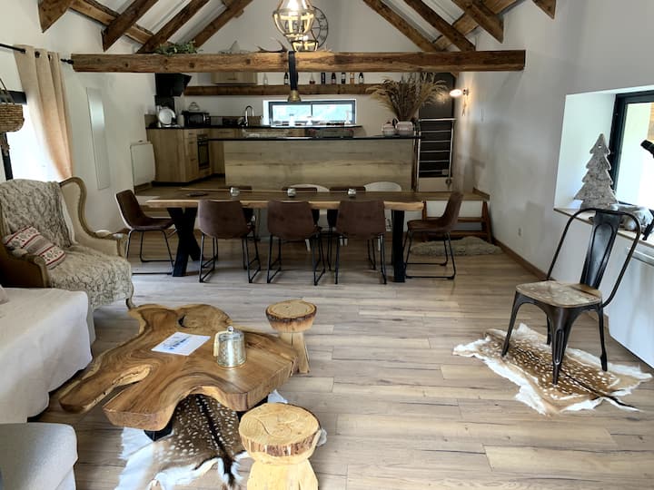 Chalet En Plein Coeur De Parc Du Mercantour - Valberg