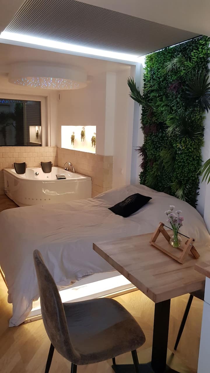Gîte Ikigai, Studio Avec Jardin Et Baignoire Spa - Munster