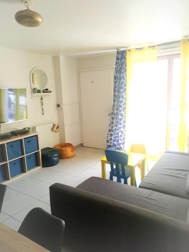 Superbe Duplex Avec Balcon Donnant Sur Jardin - Gentilly