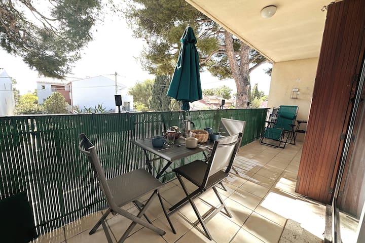 "Le Dauphin", T3 Clos Des Plages - Clim. Parking - Cassis
