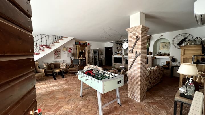 Iremía, Villa With Pool In The Roman Countryside - Italien