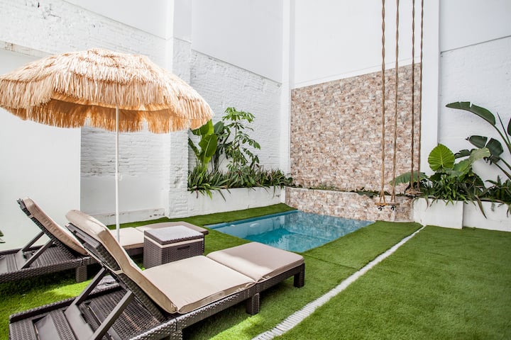 Super Terraza Con Piscina  Pleno Centro Valencia - Valencia