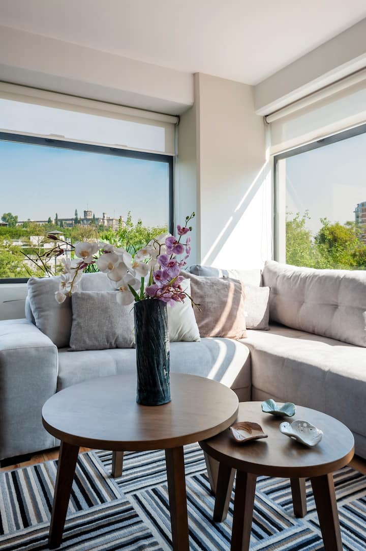 Beautiful View To The Castle At Condesa 5* Place!! - Mexico City