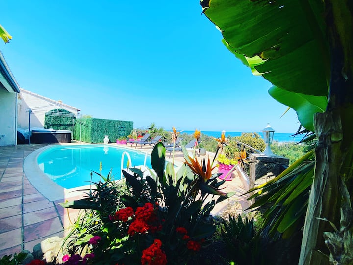 Nouveau! Villa Avec Piscine Vue Mer - Solenzara