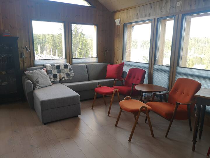 Nordmarka Nord
Utsikt Sol  Ski-paradis Svea/mylla - Norway