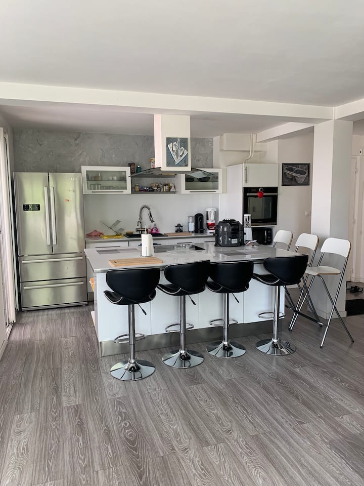 200m Plage Pointe Rouge / Magnifique T3 - Calanques de Marseille