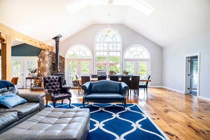 Windham Estate W/ 8 Brs, 5800 Sq. Feet And Hot Tub - 허드슨 밸리