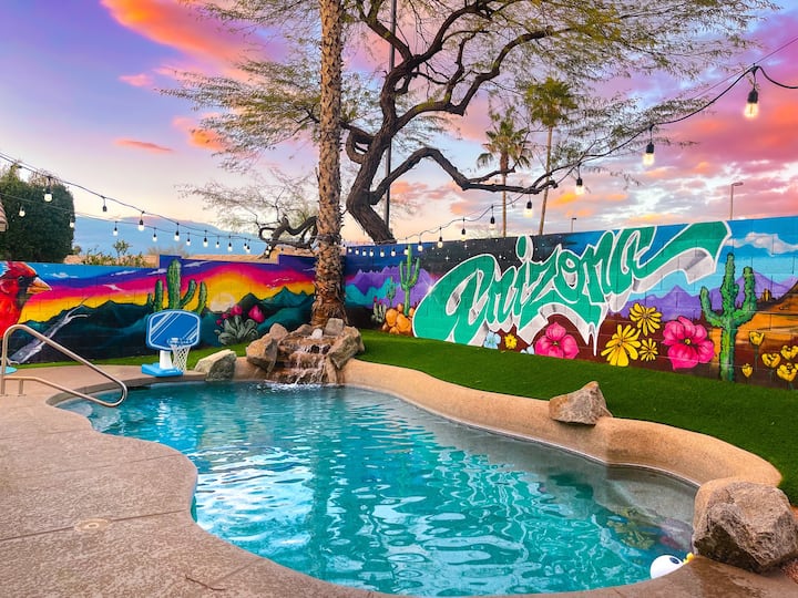 Desert Oasis: Heated Pool Included And Pool Table - Mesa