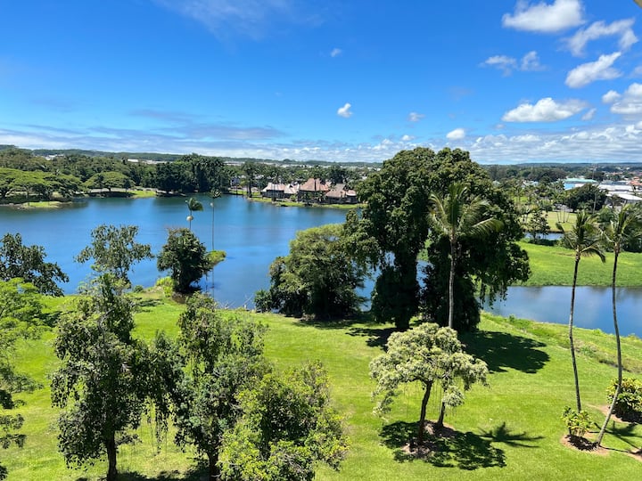 Peaceful 2br Condo W/ Water Views + Pool  Wi-fi - Hilo, HI