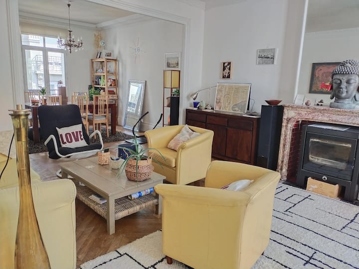 Lille Hyper-centre, Chambre 25 M2 Très Calme +,+,+ - Lomme