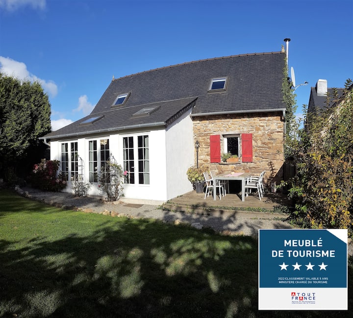 Grand Cottage De Charme Entre Terre Et Mer. 4* - Plage de Plestin-les-Grèves