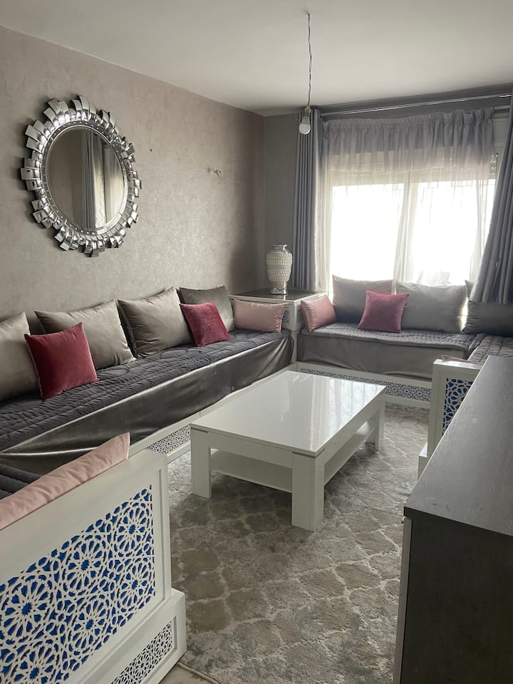 Appartement 10 Min Plage 🏝Wifi+ Parking Gratuit - Tetuán