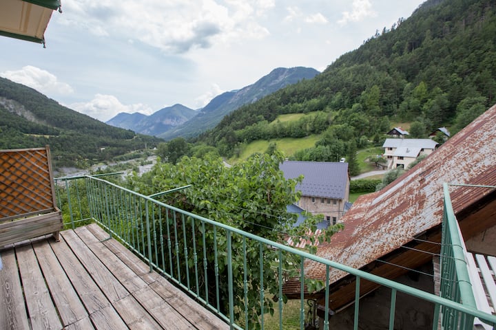 Chambre D’hôte Aux Portes Du Parc Du Mercantour - Colmars