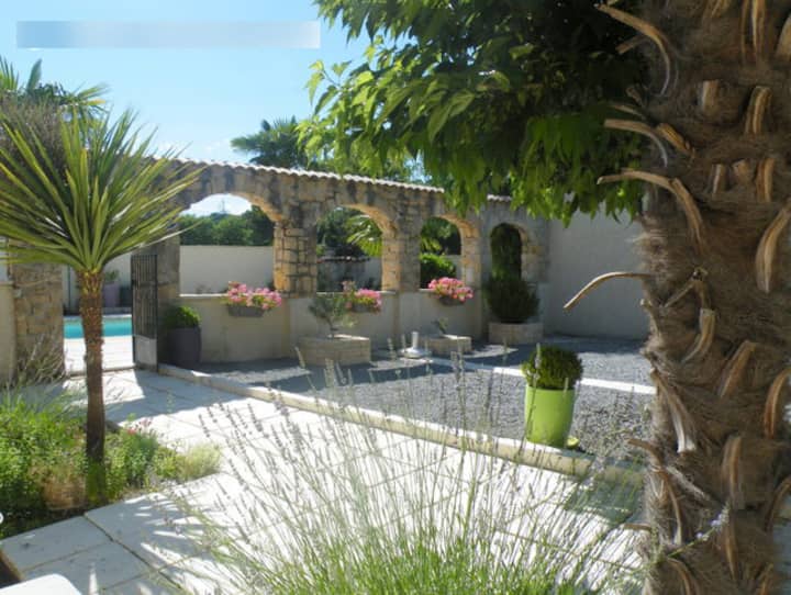 Magnifique Villa Plein-pied Ardèche Du Sud - Joyeuse