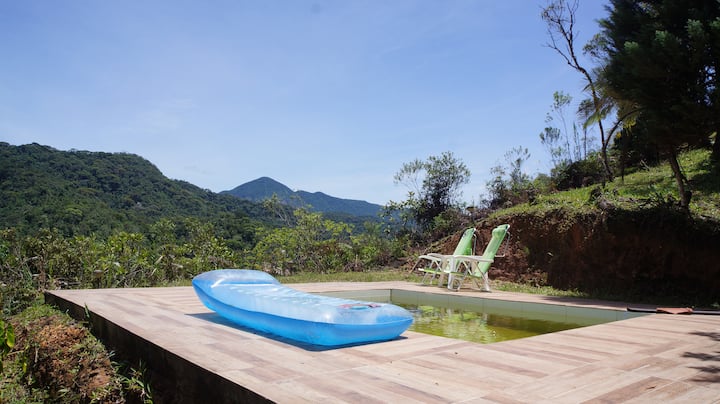 Linda Cabana  Na Mata Atlantica Com Piscina - Nova Friburgo