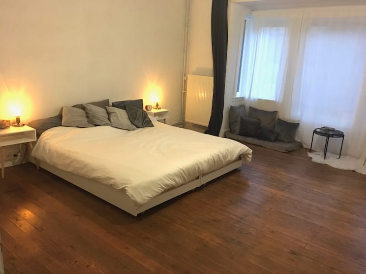 Charming Master Bedroom Near Ghent - Lochristi