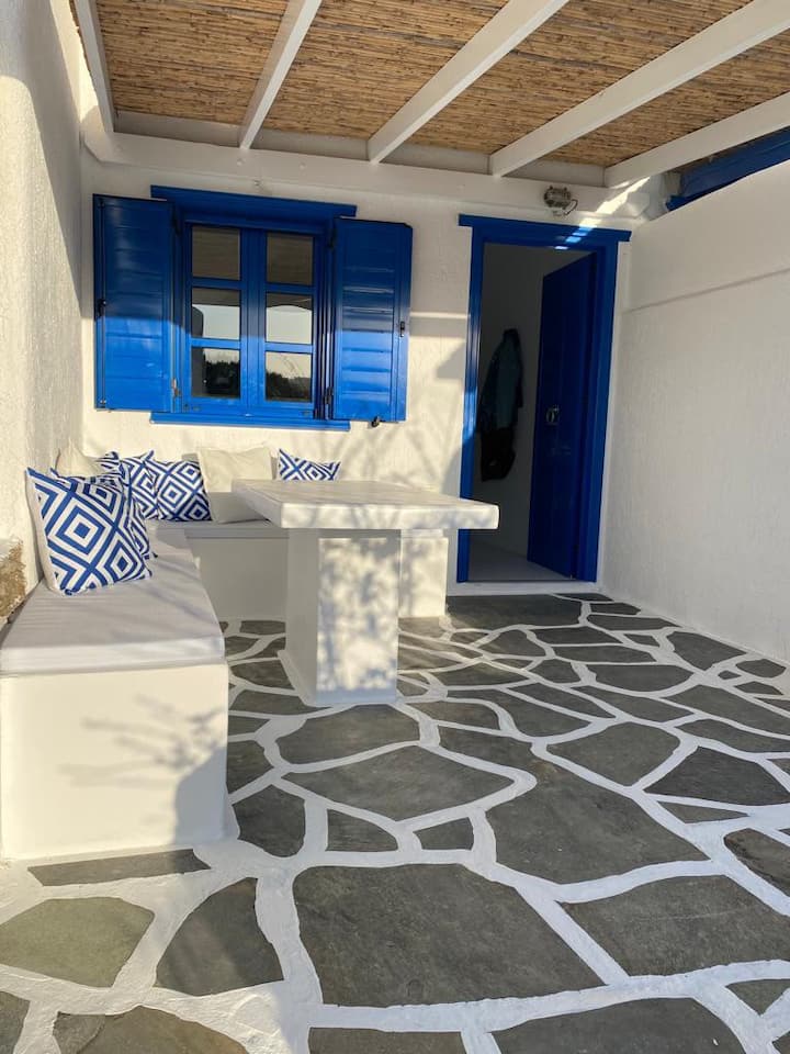 Blu House In Mykonos With Beach, Pool & Parking - Mykonos