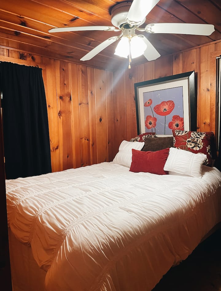 Cozy Lakeside Retreat–bbq, Firepit, Walk To Marina - Wilderness State Park, Carp Lake