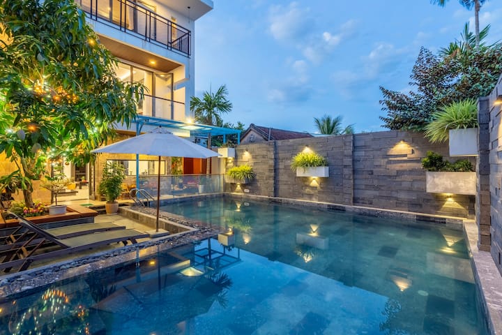 [H.a Villa - A2] Luxury Villa W/pool/bathtub /Bbq - Vietnam