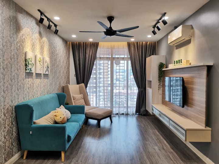 【Loveestay】kids Friendly Condo Setapak Klcc View - Kuala Lumpur