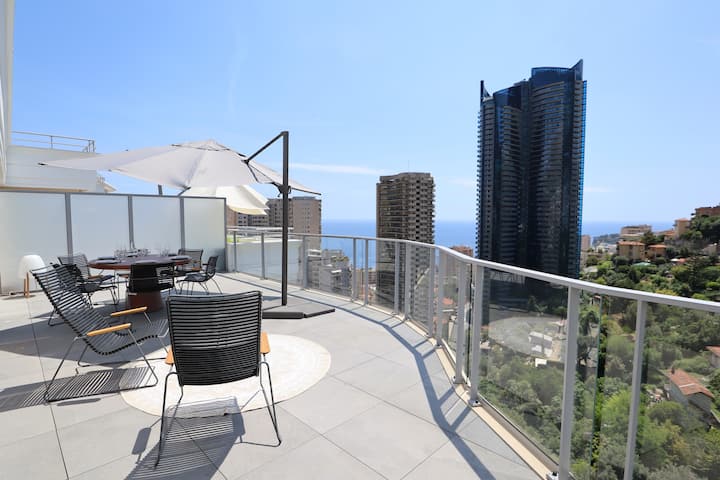 Sunparadise&seaview,2bath&2bedrms Pool&parking #16 - Roquebrune-Cap-Martin