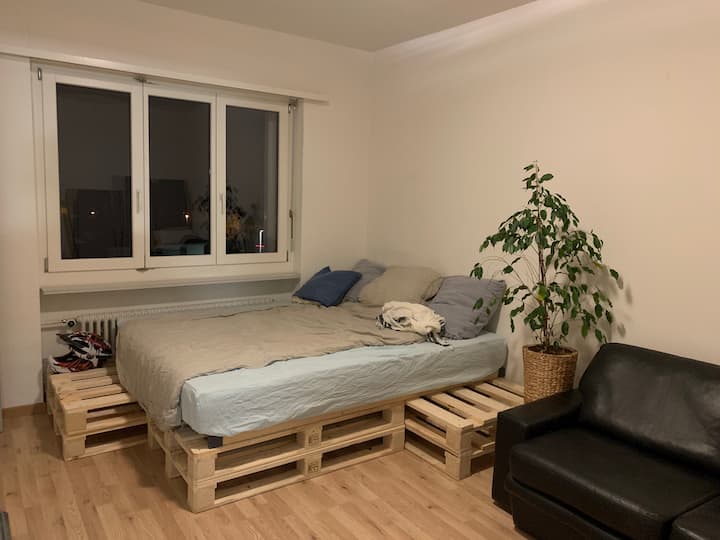 Zimmer In Wohnung Mit Balkon Und Parkplatz - Reichenau