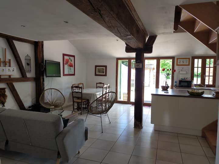 Louhans : Agréable Maison "La Tanière De Poukou" - Louhans