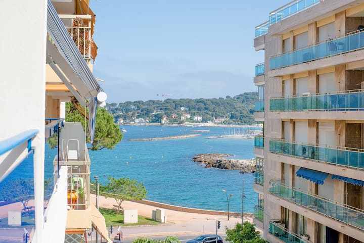 100 M Sea - 3 Mn Beach - 1 Br - Antibes
