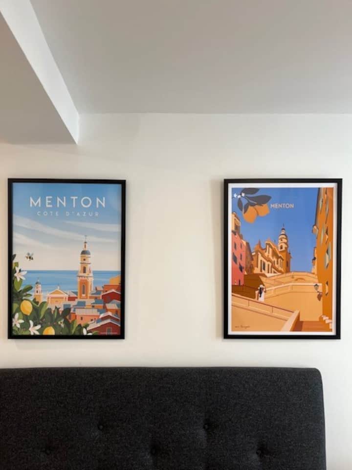 Studio 2p - Neuf - Vieille Ville Menton Proche Mer - Menton