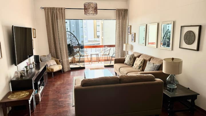 3bd Apartment In Miraflores - Lima
