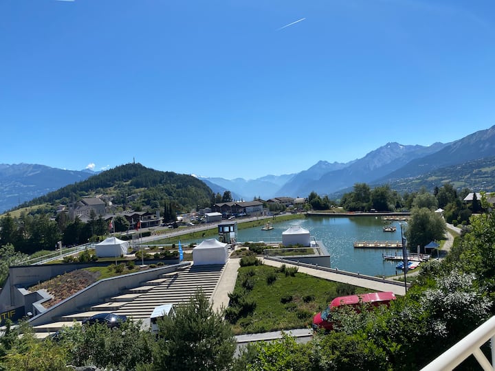 Crans-montana, Agréable Chambre Avec Parking - Sierre