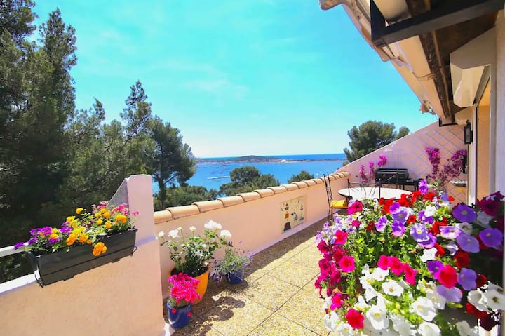 Appartement T3 Moderne, Calme, Vue Exceptionnelle - La Seyne-sur-Mer