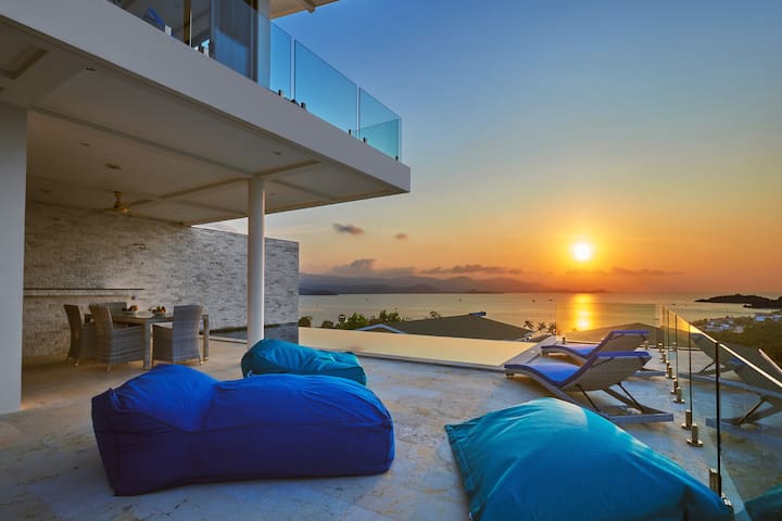 Stunning Samui Sunset Double Bay & Beach Views - Ko Samui, Island