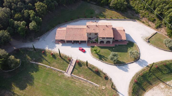 Casale Panoramico  Relax ,Animali E Bike - Massa Marittima