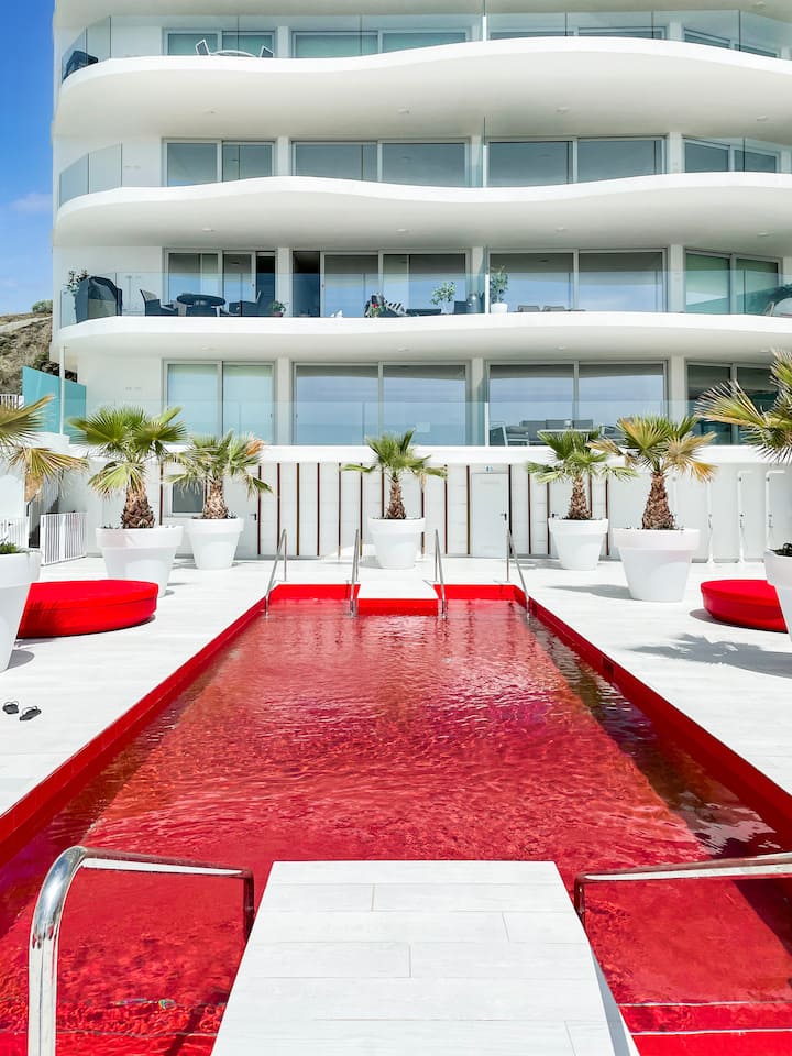 Next To Beach With Sea View! Large Terraze - 豐希羅拉