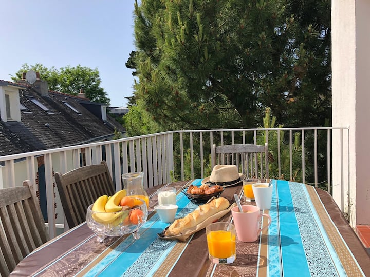 Appartement Familial à 200 M De La Plage! - Batz-sur-Mer