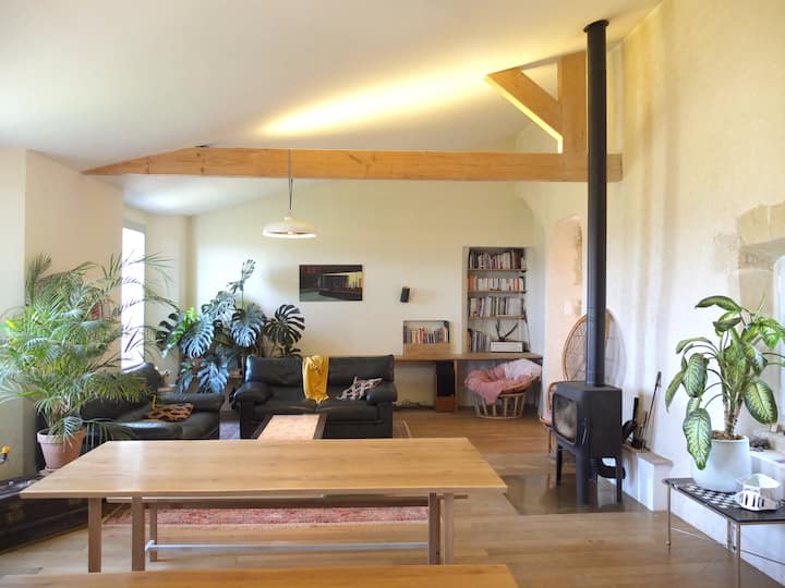 Luberon : Vue Panoramique Et Terrasse Au Calme - Cadenet