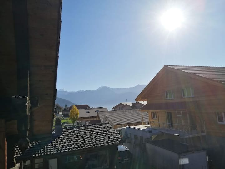 Beautiful Apartment With Parking Space And Balcony - Faulensee