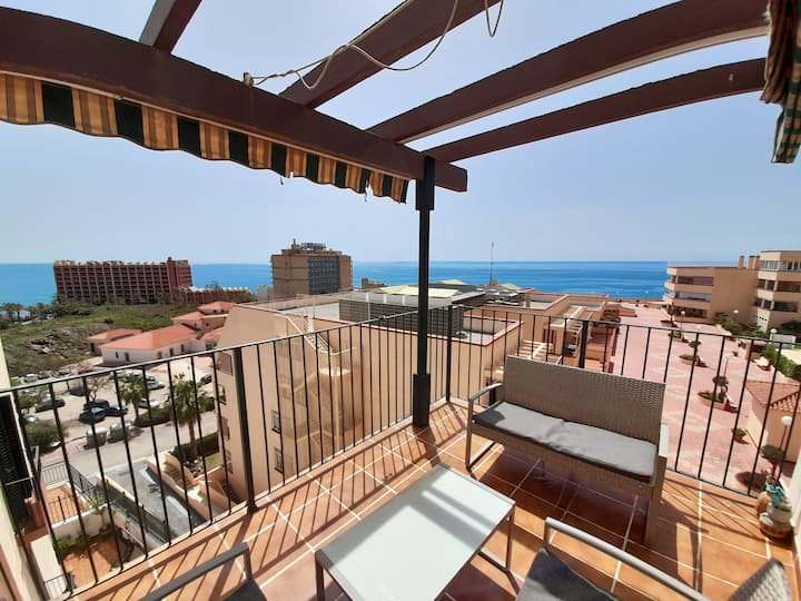 Impresionante Alojamiento Con Vistas Al Mar! - Torremolinos
