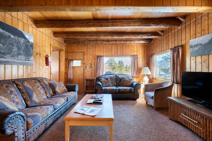 Cabin 5, 3 Bedroom Cabin With Mountain View! - エステス・パーク, CO
