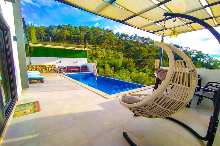 Villa Lamos, Muhteşem Doğa Manzaralı - Türkiye