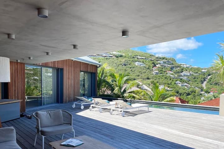 La Isla Villa Ocean View Pool 4 Bedr Marigot - Saint Barthélemy