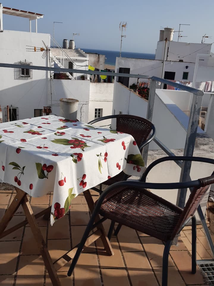 Stadthaus Im Herzen Von Conil Mit Dachterrasse - Conil de la Frontera