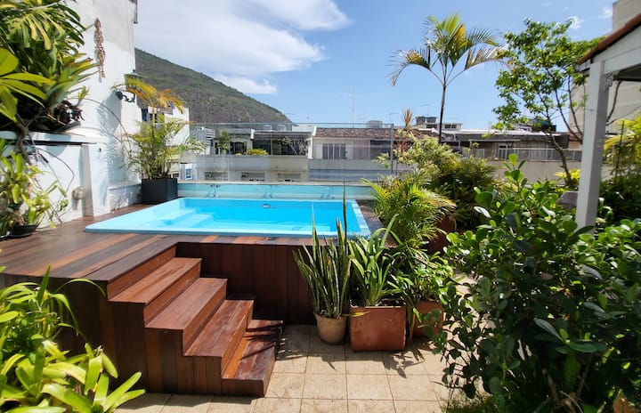 Penthouse Private Pool 40 M2 Huge Balcony - Sea - Ipanema