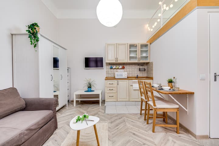 Vintage Studio In Downtown Budapest - 부다페스트