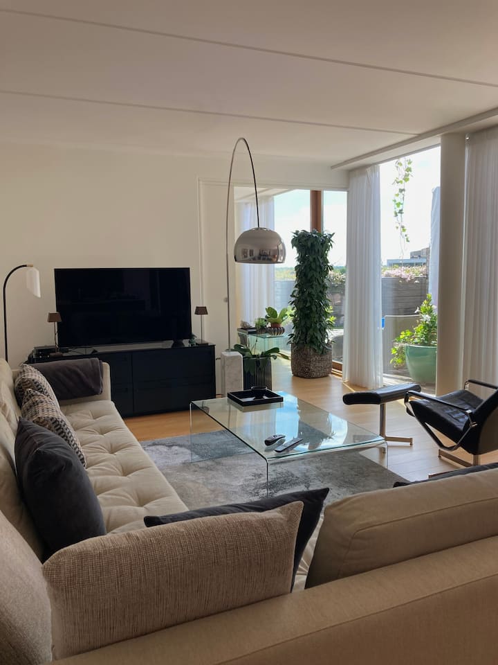 Skøn Lejlighed Med Stor Terrasse I Vm-bjerget - Copenhaguen