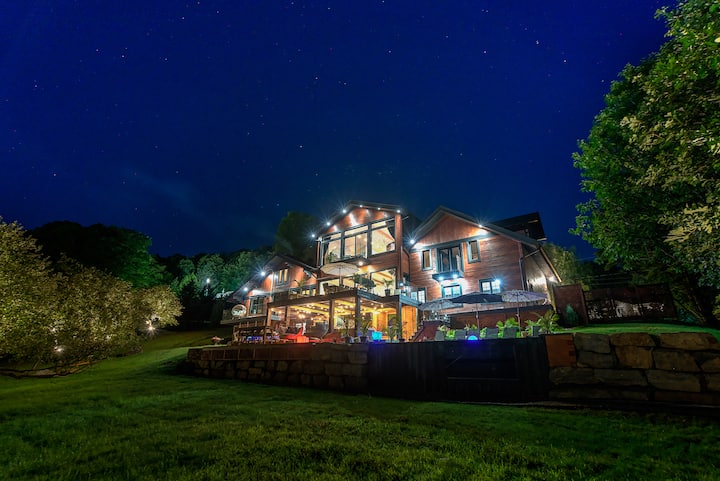 Villa Ultra Luxueuse En Flanc De Montagne - Saint-Sauveur