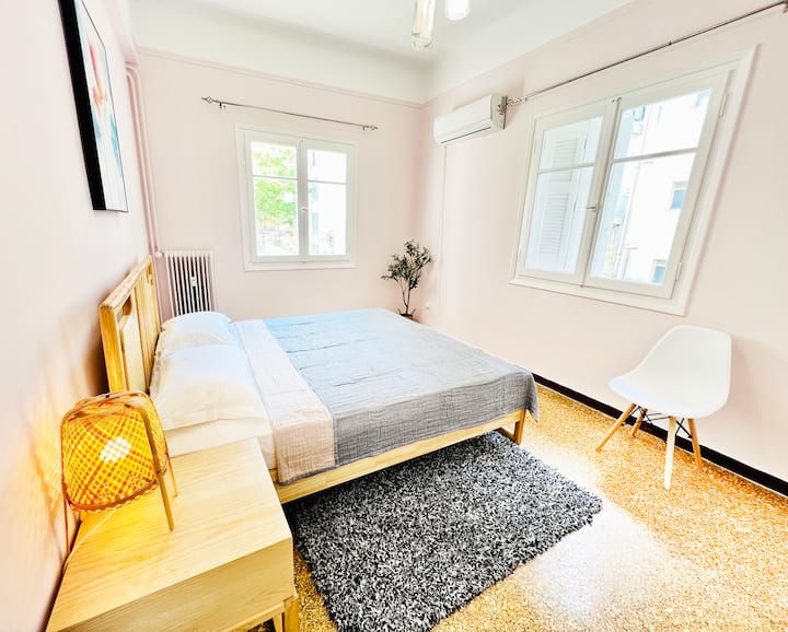 Uoohome9202, Comfy Mattress, Close  Subway, Airco - Ано-Льосия