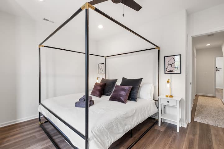 Ac Beach Vibes: Stylish 3br 1-block To Boardwalk - Atlantic City, NJ